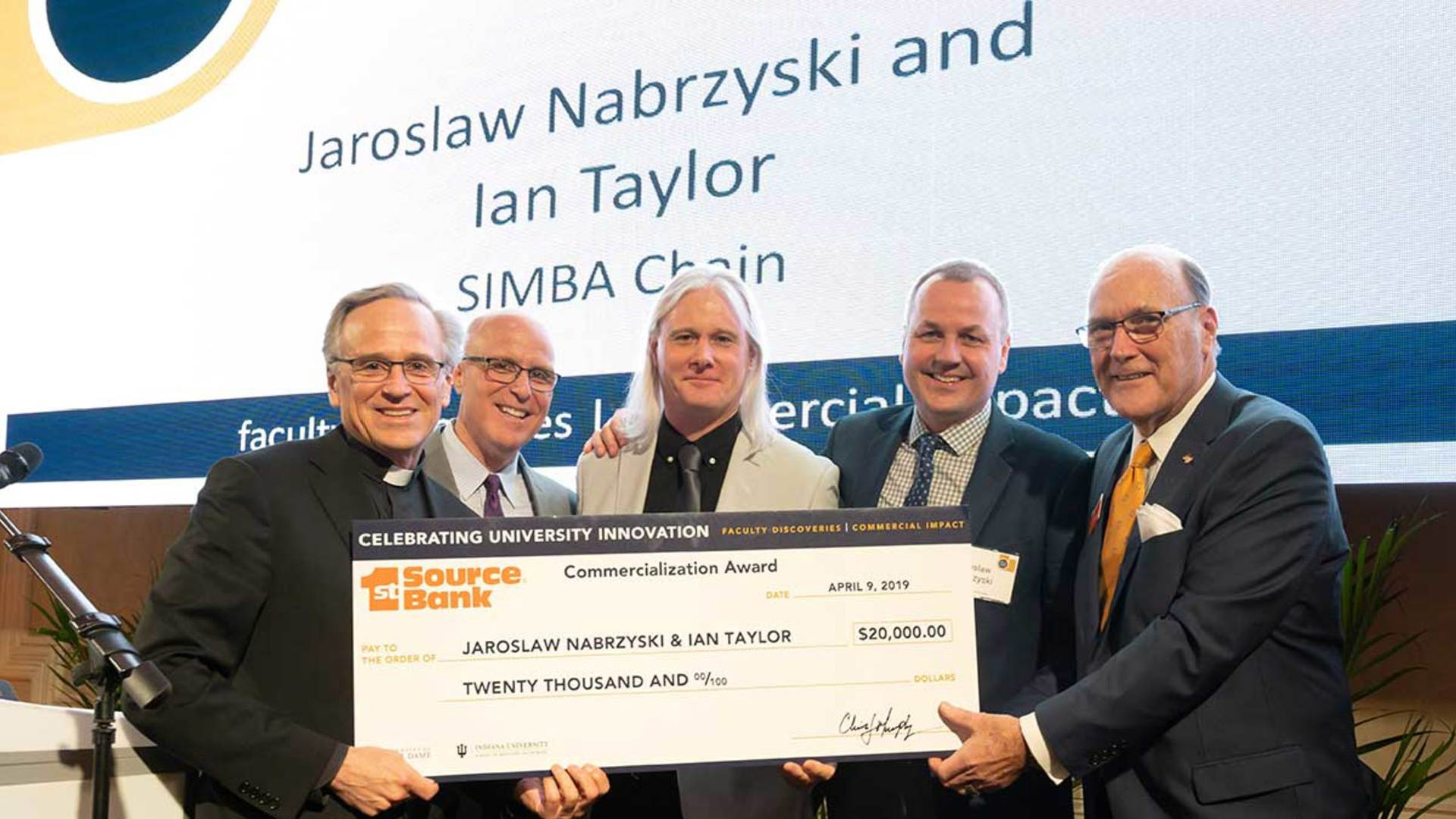 Jarek Nabrzyski and Ian Taylor Win the 1st Source Bank ...